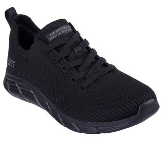 Skechers Sneaker SKECHERS BOBS B FLEX LO-GRACEFUL STRIDE, Damen, Gr. 37, schwarz (schwarz, uni), Textil, Schuhe Sneaker, mit leichter EVA-Laufsohle, Topseller