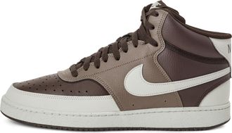 Nike Nike Herren Court Vision Mid Next Nat Sneaker, Baroque Brown/Light Bone-Mink, 45.5 EU