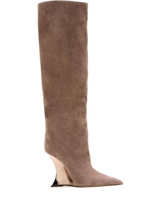 PARIS TEXAS Stiefel mit Absatz - Braun