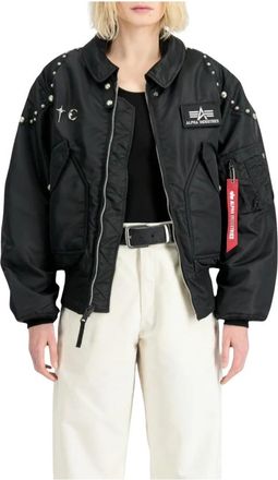 Alpha Industries Homme, Vestes, Noir, Taille: M Cwu-45P Rivet Edition