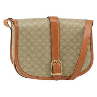 Celine Pre-owned Vintage macadam sac bandouli&egrave;re - Femme - Pre-owned - Beige - Taille: ONE Size