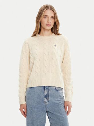 Polo Ralph Lauren Pullover 211A91216002 &Eacute;cru Straight Fit