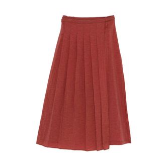 Yerse Yerse, Femme, Jupes, Brun, Taille: 40 FR Laia Maxi Skirt