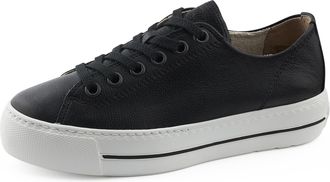 Paul Green Damen, Frauen Low-Top Sneaker,Strassenschuhe,Sportschuhe,Freizeitschuhe,Turnschuhe,Laufschuhe,schn&uuml;rschuhe,Schwarz (JA),37.5 EU / 4.5 UK