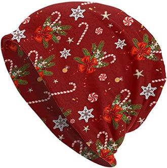 Generic Bonnet Hiver No&euml;l 2 Classique Beanie Thermique Bonnet pour Cyclisme Homme Temps Froid