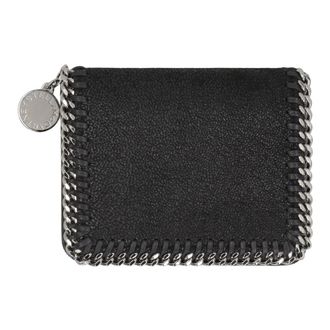 Stella McCartney Bi-Fold Wallet Falabella - - Accessories - Damen - Schwarzk - ONE SIZE