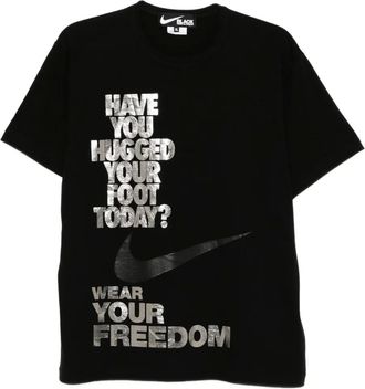 Comme Des Garçons x Nike t-shirt Freedom - Noir