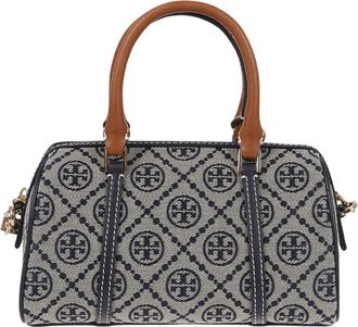 Tory Burch Femme, Sacs, Multicolore, Taille: ONE Size T Monogram Petite Barrel Bag