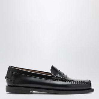 Sebago Schwarze Madison Mokassins aus Leder