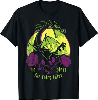 Disney Villains Maleficent Dragon No Place For Fairy Tales T-Shirt