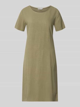Zabaione Relaxed Fit Kleid aus Viskose-Mix Modell Tara