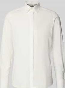 Olymp Level 5 Slim Fit Smokinghemd aus Baumwolle mit Stretch-Anteil