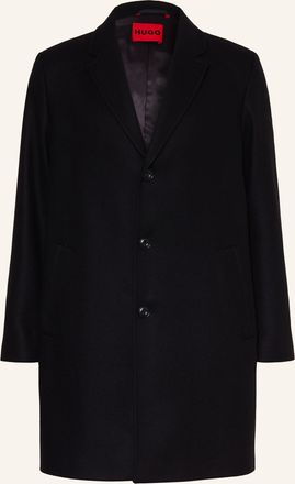 HUGO BOSS Hugo Wollmantel Malte schwarz