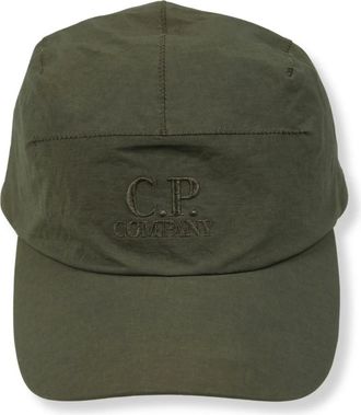 C.P. Company C.p. Company, Homme, Accessoires, Vert, Taille: ONE Size Plain Paper Touch Cap