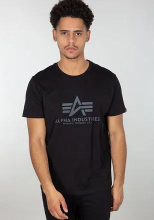 Alpha Industries T-Shirt Basic T-Shirt BL Rainbow Ref