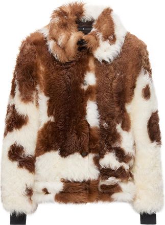 Moncler Moncler Chalanson Shearling Short Padded Jacket, Women, Multicolour, Size: 1