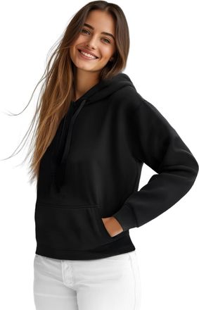 OZONEE Damen Kapuzenpullover Sweatjacke Sweatshirt Farbvarianten Kapuzenjacke Kapuzenpulli Kapuze Langarm Hoodie Sport Style Casual Fitness Training Basic 77