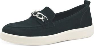Tamaris Femme Damen 1-24749-44 Mocassin, Daim Bleu Marine, 41 EU