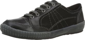 Soft Line Damen Elda Derby, Schwarz (Black 1)