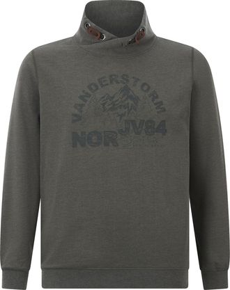 Jan Vanderstorm Herren Sweatshirt Tjomme Oliv, 2XL (XXL) - 60/62