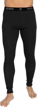 LisaModa Herren Thermounterhose Schwarz Gr&ouml;&szlig;e XXL