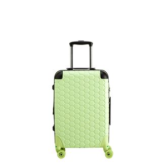 Carpisa GOTECH GREEN. Erweiterbares starres Handgep&auml;ck Gr&ouml;&szlig;e S klein (40x60x20 cm), mit 4 Rollen und TSA-Schloss. Ideal f&uuml;r Billigfl&uuml;ge