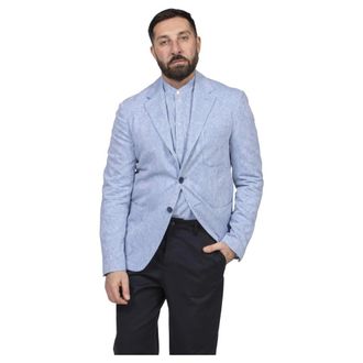 Etro Homme, Vestes, Bleu, Taille: M Giacca S8460 Bicolore