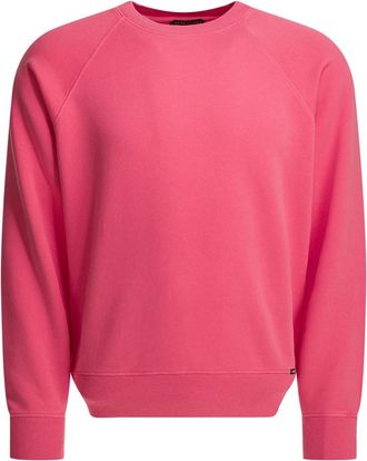 Tom Ford Homme, Sweatshirts et sweats &agrave; capuche, Rose, Taille: XL Cotton SweaT-shirt