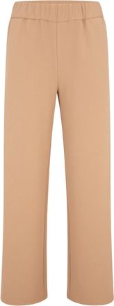 Zero Damen Stoffhose mit elastischem Bund 30 Inch 36, Cinnamon Swirl