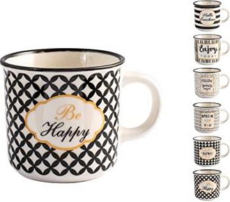 Pengo 8236260 Kaffeetasse Black Gold, New Bone China, Cc110, Keramik