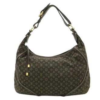 Louis Vuitton Sac bandouli&egrave;re Monogram Mini Lin Manon MM Pre-owned - Femme - Pre-owned - Brun - Taille: ONE Size