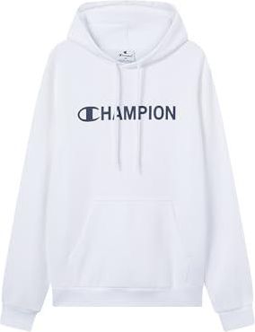 Champion Legacy Men Sweat &agrave; Capuche, Blanc, XL Homme