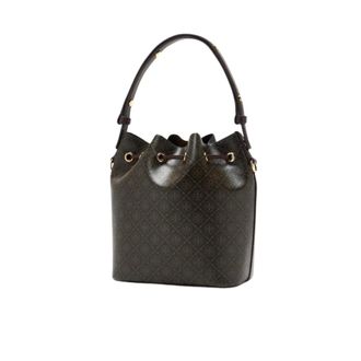 Tory Burch Femme, Sacs, Brun, Taille: ONE Size T Monogram Bucket Bag