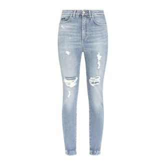 Dolce & Gabbana Femme, Jeans, Bleu, Taille: 36 FR Jean Skinny