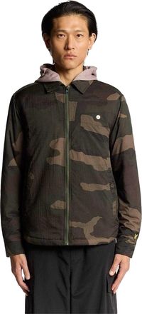 Lyle & Scott Hemdjacke f&uuml;r Herren (Grau-Taupe)