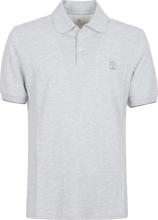 Brunello Cucinelli Homme, Tops, Gris, Taille: XL Brunello Cucinelli T-shirts et Polos