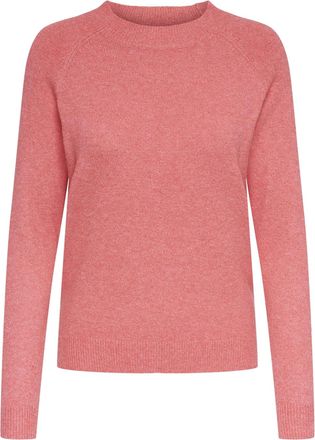 Only Damen Pullover Strickpullover ONLRICA Life 15204279,Sun Kissed Coral/Detail:Melange,XS