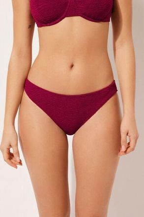 Calzedonia Bikinihose Crinkle Waves Rot