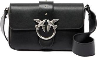 Pinko Pinko, Femme, Sacs, Noir, Taille: ONE Size Mini Love Bag