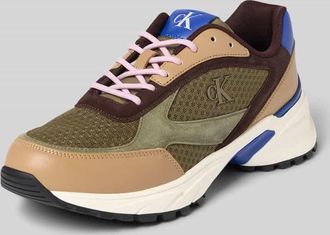 Calvin Klein Jeans Ledersneaker mit Label-Details Modell HIKE RUNNER