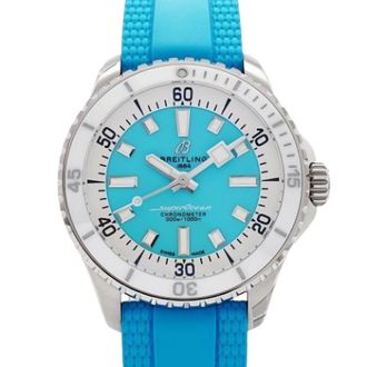 Breitling Montre Pre-owned - Homme - Pre-owned - Bleu - Taille: ONE Size
