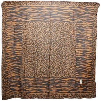 Saint Laurent Pre-owned Scarf - Femme - Pre-owned - Brun - Taille: ONE Size