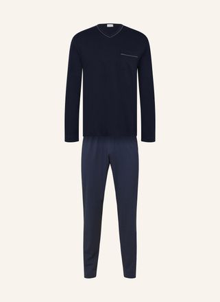 Mey Mey Schlafanzug Serie Pure Night blau