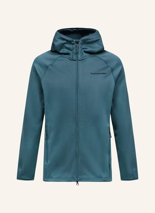 Peak Performance Midlayer-Jacke Zip Hood grau