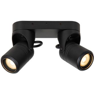 Lucide Niort Spot plafond Ext&eacute;r.-Noir