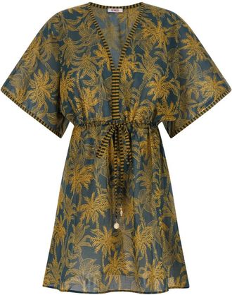 Eres Eres, Femme, Robes, Multicolore, Taille: 40 FR Mini-robe P&eacute;ninsule