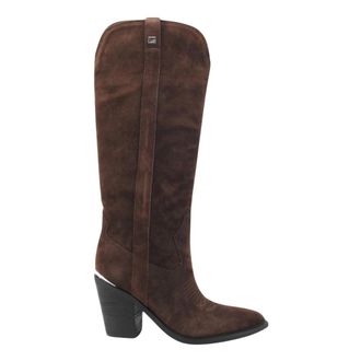 Guess Sashan Kniehohe Stiefel - - Shoes - Damen - Braun - 37 EU