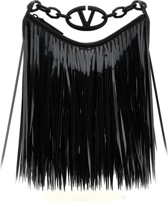 Valentino Garavani Hobo Bags - Vlogo Moon Mini Handbag - Gr. unisize - in Schwarz - f&uuml;r Damen