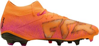 Puma Damen Future 8 Match Snug Fit Kunstrasen-Fu&szlig;ballschuhe (Orange/Schwarz)