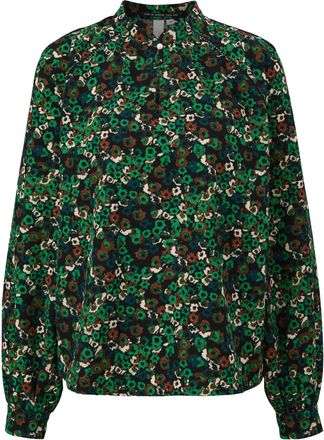 QS by s.Oliver Q/S by s.Oliver Womens Bluse Langarm, Green, 36